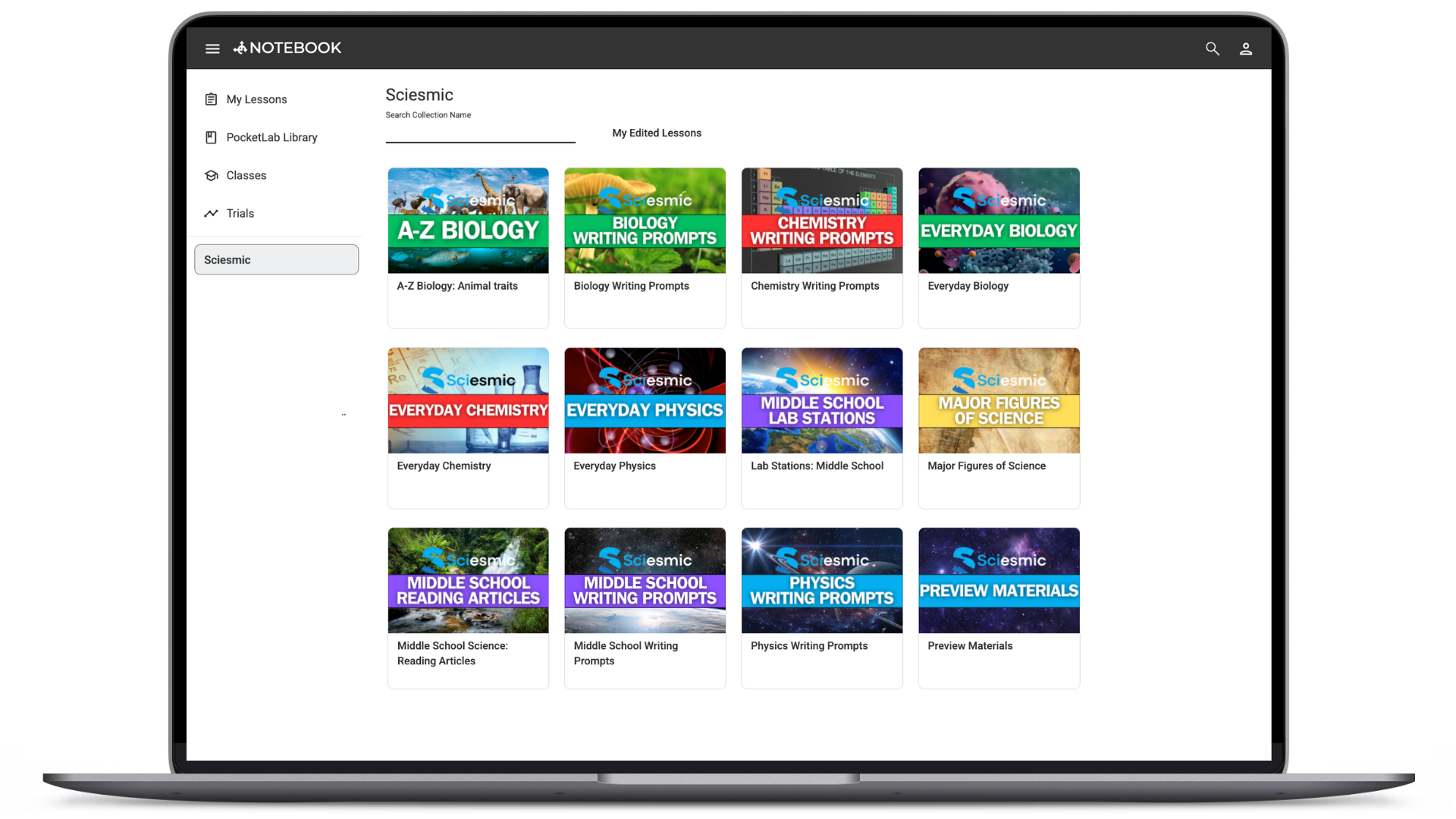 PocketLab + Sciesmic